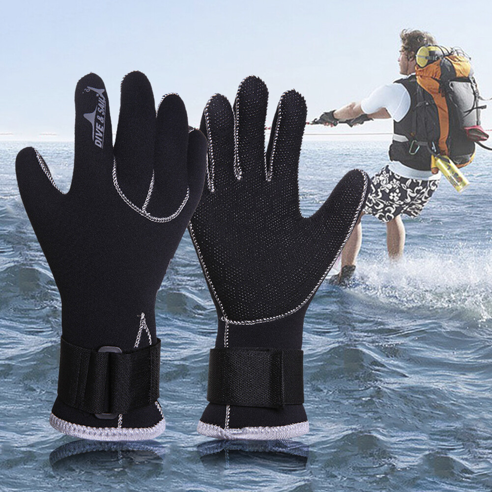 Neoprene Diving Gloves Elastic Surfing Gloves Outdoor Accessories (S ...
