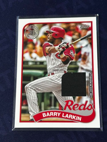 2024 Series 1 1989 Topps Baseball Relic 89br Bl Barry Larkin