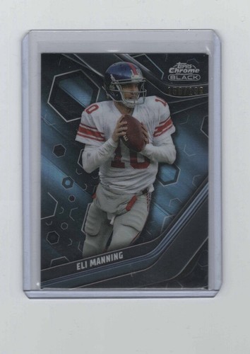 2024 Topps Composite Eli Manning Topps Chrome Black Card #134 /199 ...