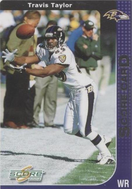 2002 Score - Travis Taylor #23 Scorecard /400 for sale online | eBay