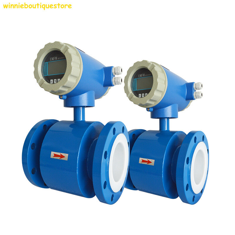 Magnetic Flow Meter Water Flow Meter Electromagnetic 24V PTFE DN80 3 ...