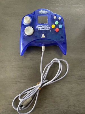 Pelican Accessories Dream Shock Sega Dreamcast Controller, Blue ...