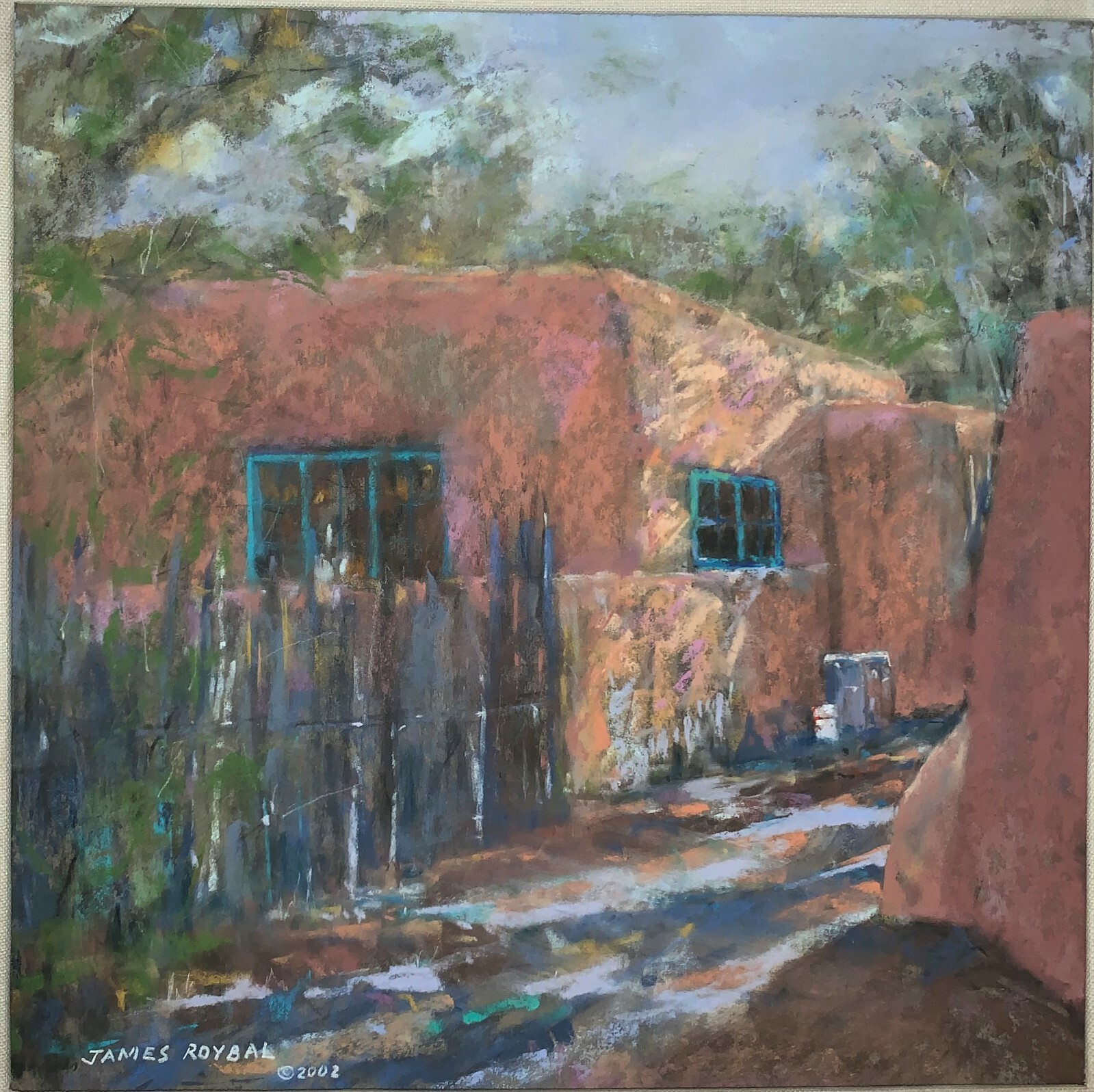 James Roybal Santa Fe Autumn Original Pastel | eBay