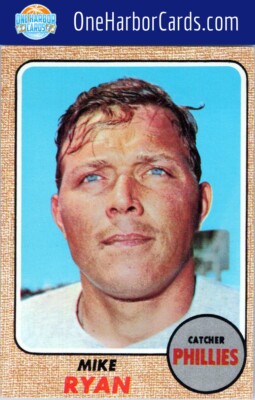 1968 Topps Philadelphia Phillies #306 Mike Ryan | eBay