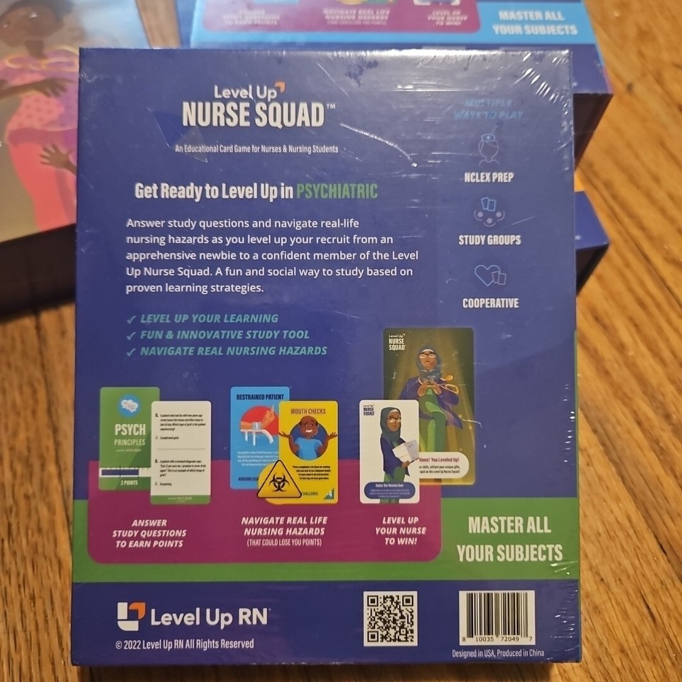 Level Up RN- Nurse Squad (Psychiatric) Sealed | eBay