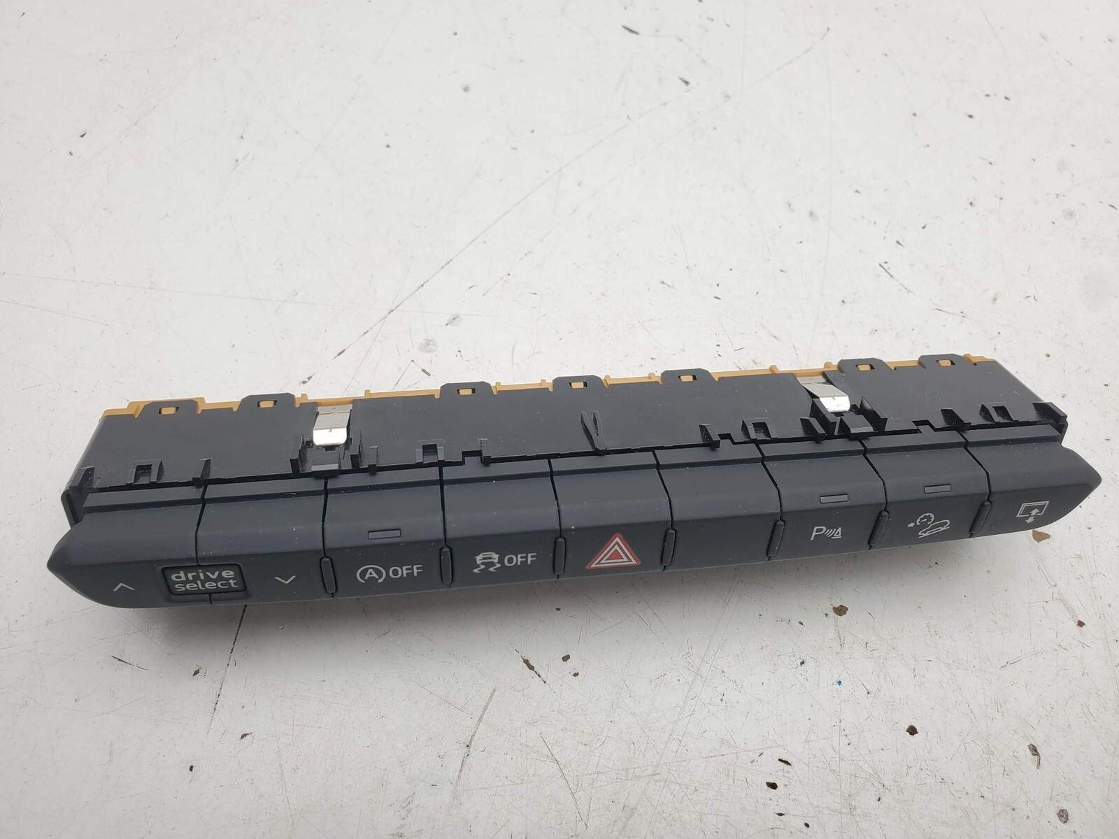 2017-2019 AUDI Q7 DASH MULTIFUNCTION CONTROL SWITCH BLOCK W/ BEZEL ...