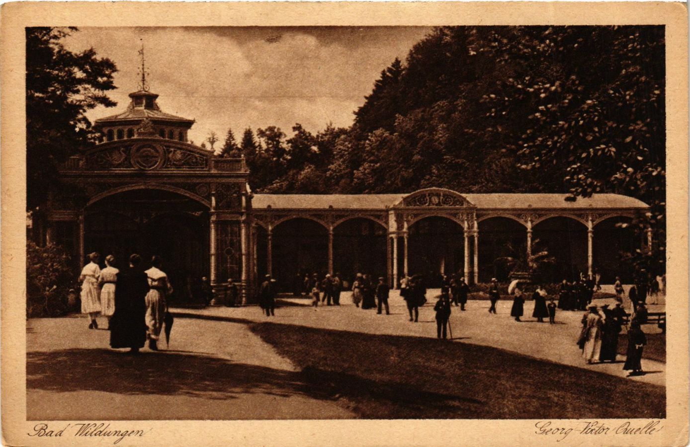 CPA AK Bad Wildungen Georg Viktor-Quelle GERMANY (899684) | eBay