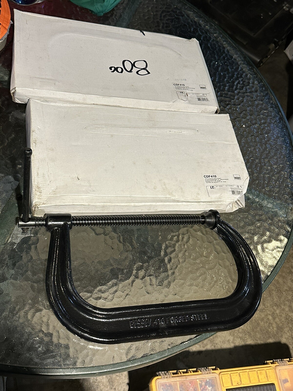 Lot Of 3 New Heavy Duty Bessey Cdf410 C-Clamps Cnc Machine 10 In ...