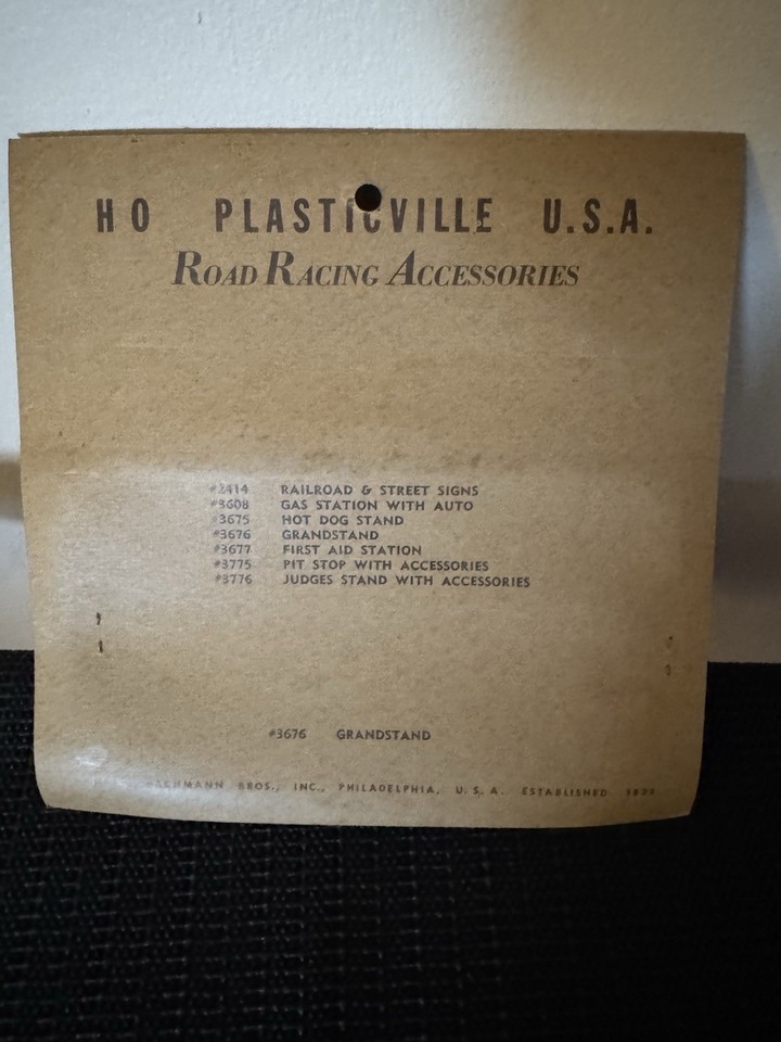 Plasticville Bachmann Grandstand Vintage Ho Scale | eBay