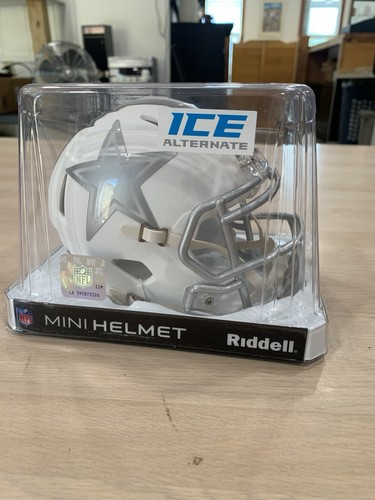 NFL Riddell Ice Alternate Mini Helmet Dallas Cowboys Date Code 2016 ...