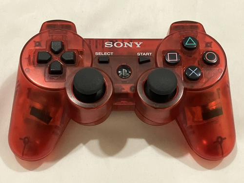 Sony PlayStation PS3 OEM DualShock 3 Controller Clear Translucent ...