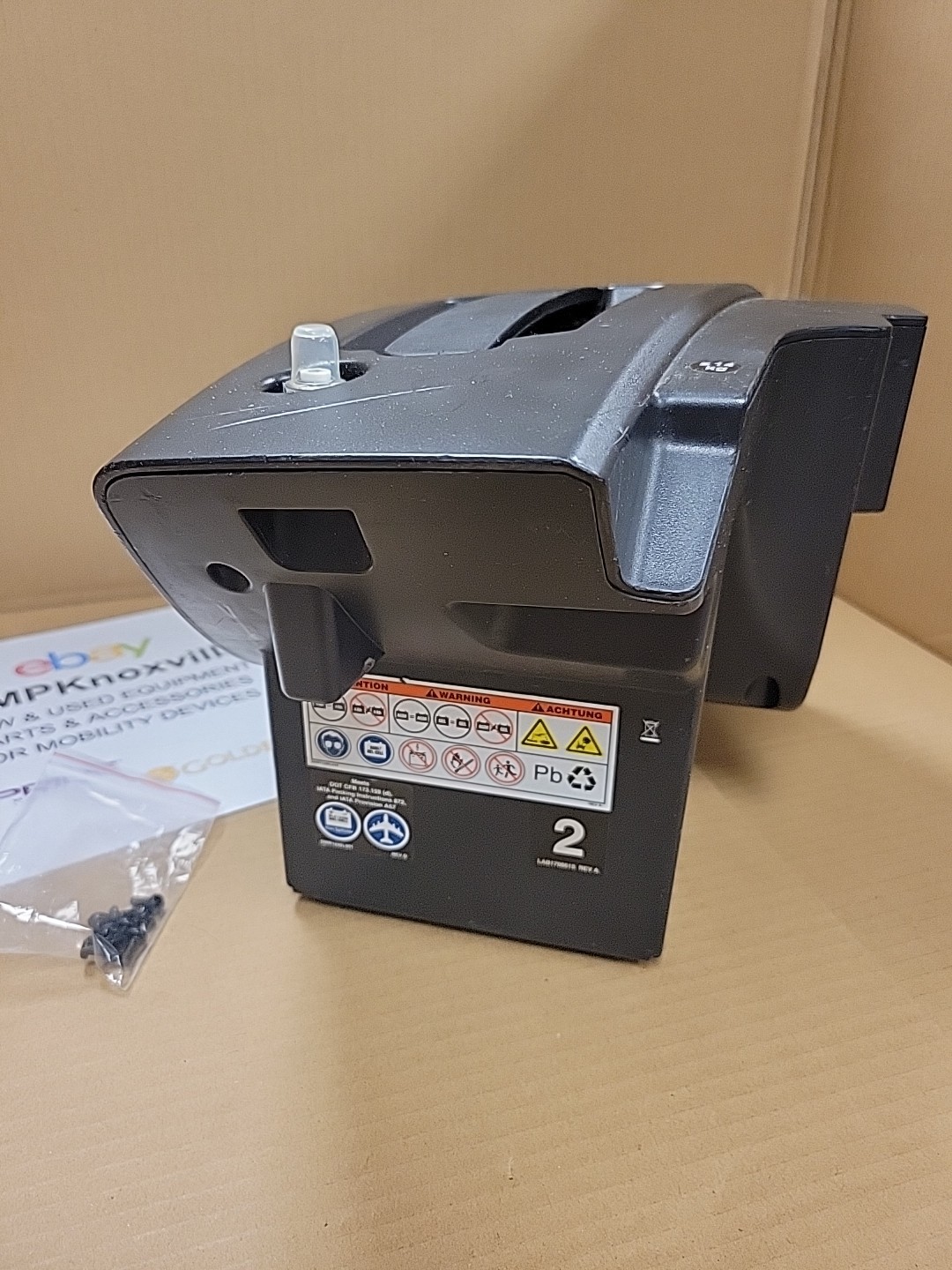 Pride Mobility Revo 2.0 Battery Box Assembly (No Battery) *Used* | eBay