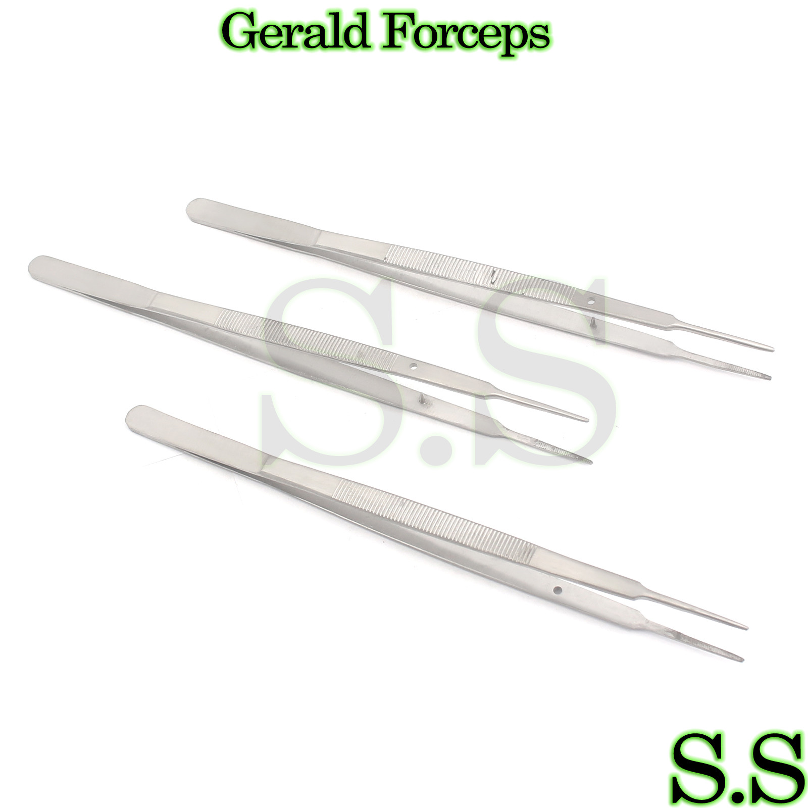 3 GERALD Forceps 7" Micro ENT Surgical Instruments(New)St | eBay