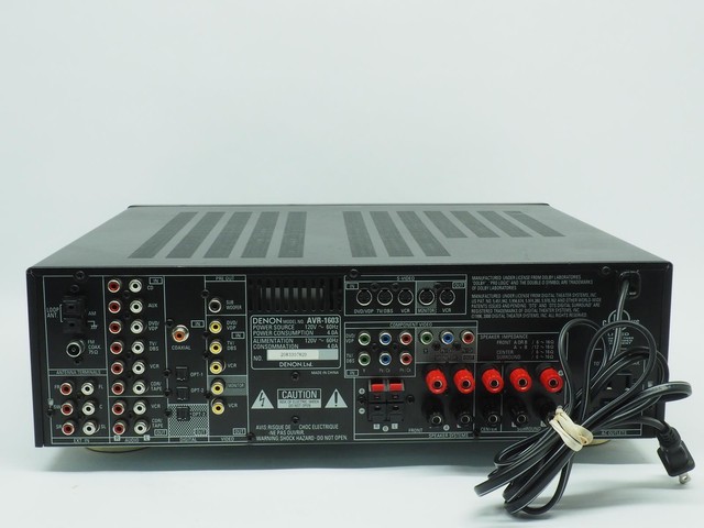 Denon AVR 1603 5.1 Channel 550 Watt Receiver for sale online | eBay