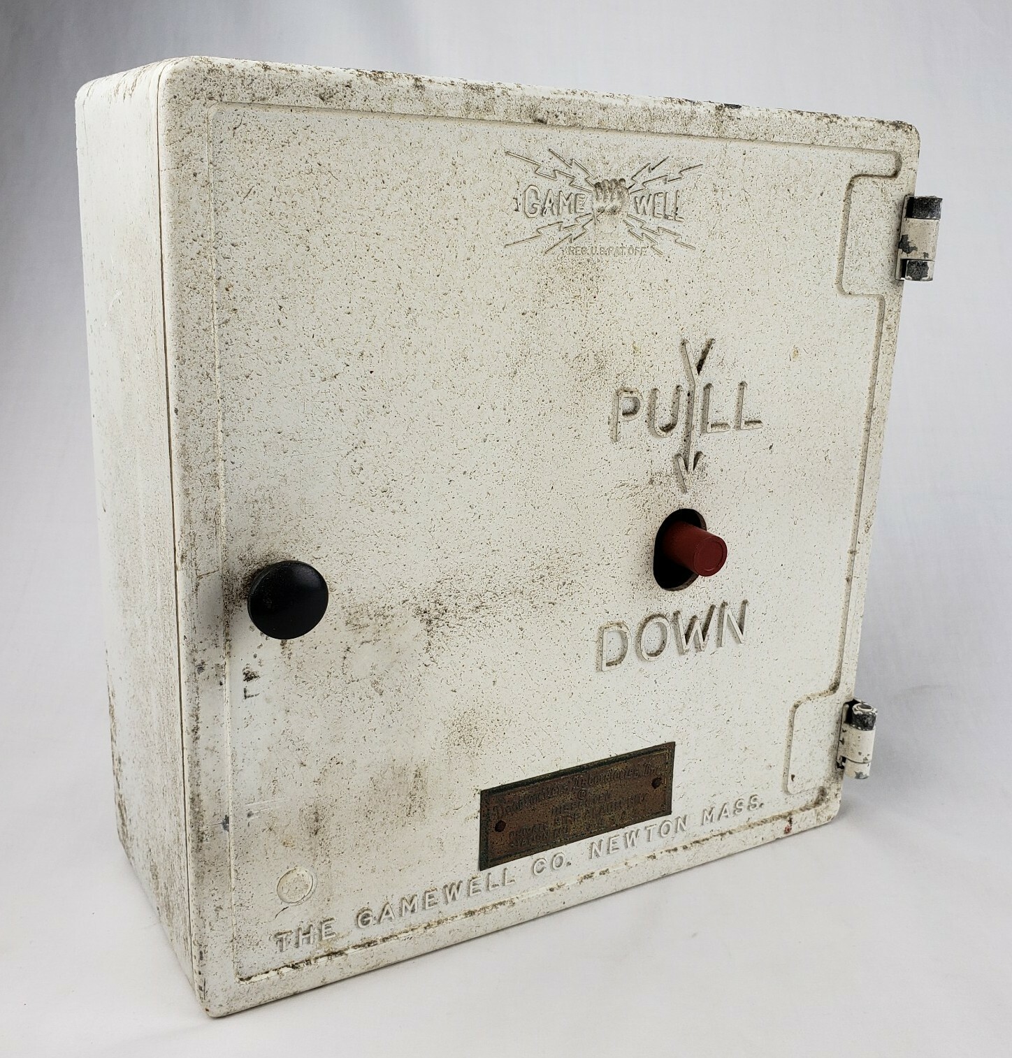 Vintage Gamewell Fire Alarm Call Box Telegraph Phone Police Station ...