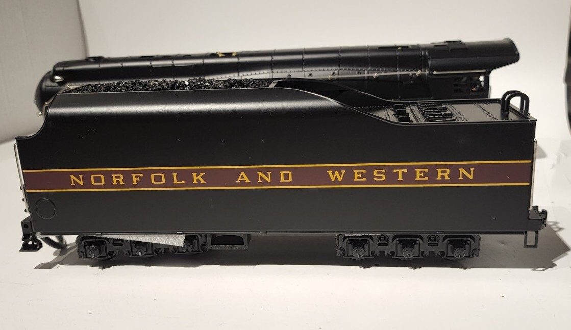 MTH O Scale Premier 4-8-4 J Steam Locomotive Norfolk Southern #611 w ...