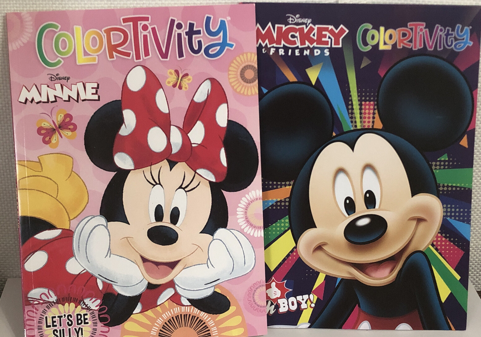 Disney Minnie and Mickey Mouse & Friends Colortivity Activity 2 Book ...