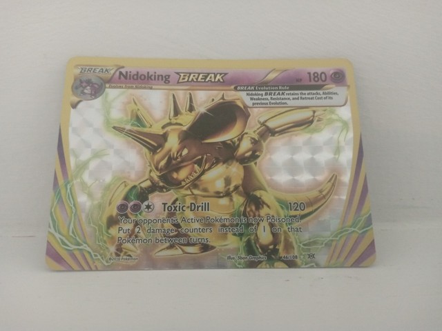 Pokémon TCG Nidoking BREAK XY Evolutions 46/108 for sale online | eBay