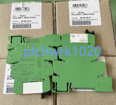 1 PCS NEW Phoenix relay module PLC-RSC- 24DC/21AU 2966265 IN BOX | eBay