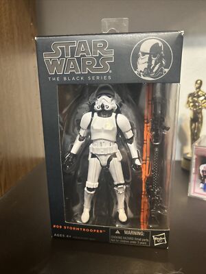 Star Wars Black Series 6 Inch #09 STORMTROOPER Sealed HASBRO ORANGE BOX ...