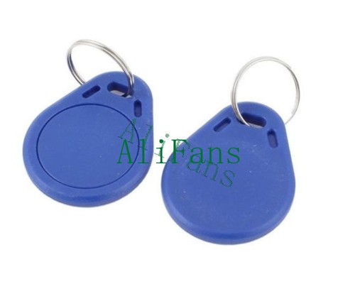 2PCS RFID IC Key Tags Keyfobs Token NFC TAG Keychain 13.56MHz for ...