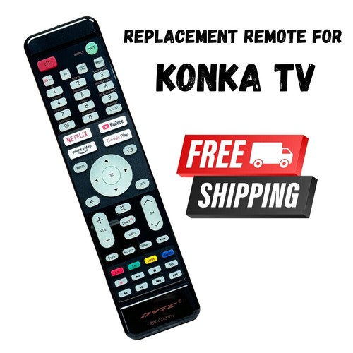 RM-024S Pro Konka TV Remote Control 3D HD Netflix YouTube Replacement ...