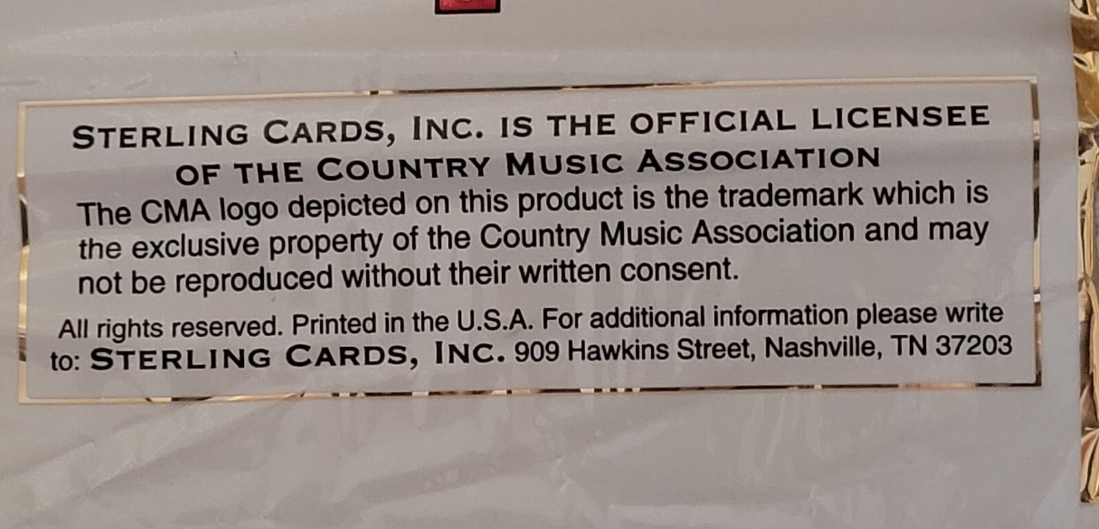 CHARLIE DANIELS BAND #51 - 1992 STERLING CMA COUNTRY GOLD TRADING CARD ...