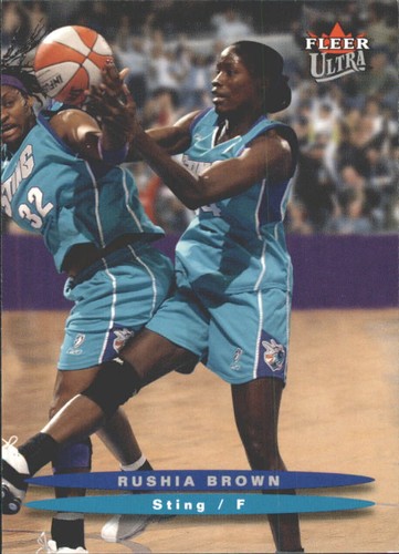 2003 Ultra WNBA #9 Rushia Brown | eBay