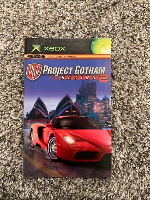 Project Gotham Racing 2 (Microsoft Xbox 2003) AUTHENTIC MANUAL ONLY | eBay