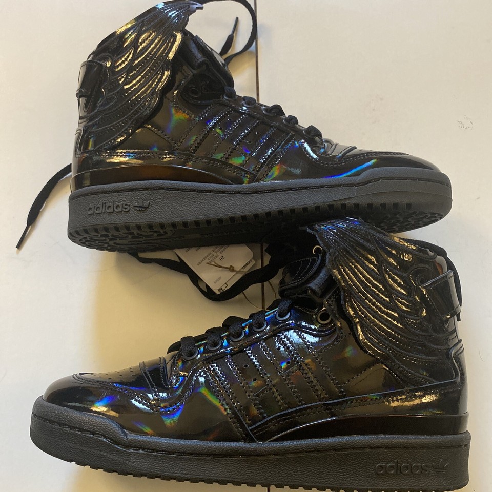 Size 6 - adidas Jeremy Scott x Forum Wings 4.0 Black Opal | eBay