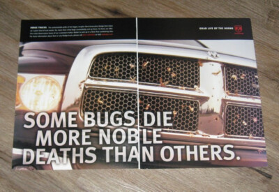 Dodge Truck AD Next Generation RAM original TWO magazine pages ...