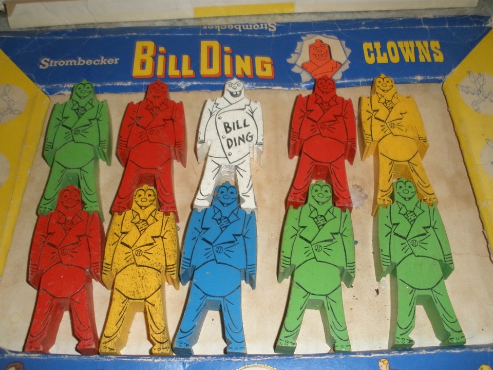 VINTAGE STROMBECKER BILL DING CLOWNS IN BOX | eBay