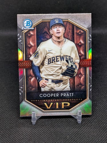 2025 Bowman Baseball - Cooper Pratt VIP Milwaukee Brewers B #VIP-15 | eBay
