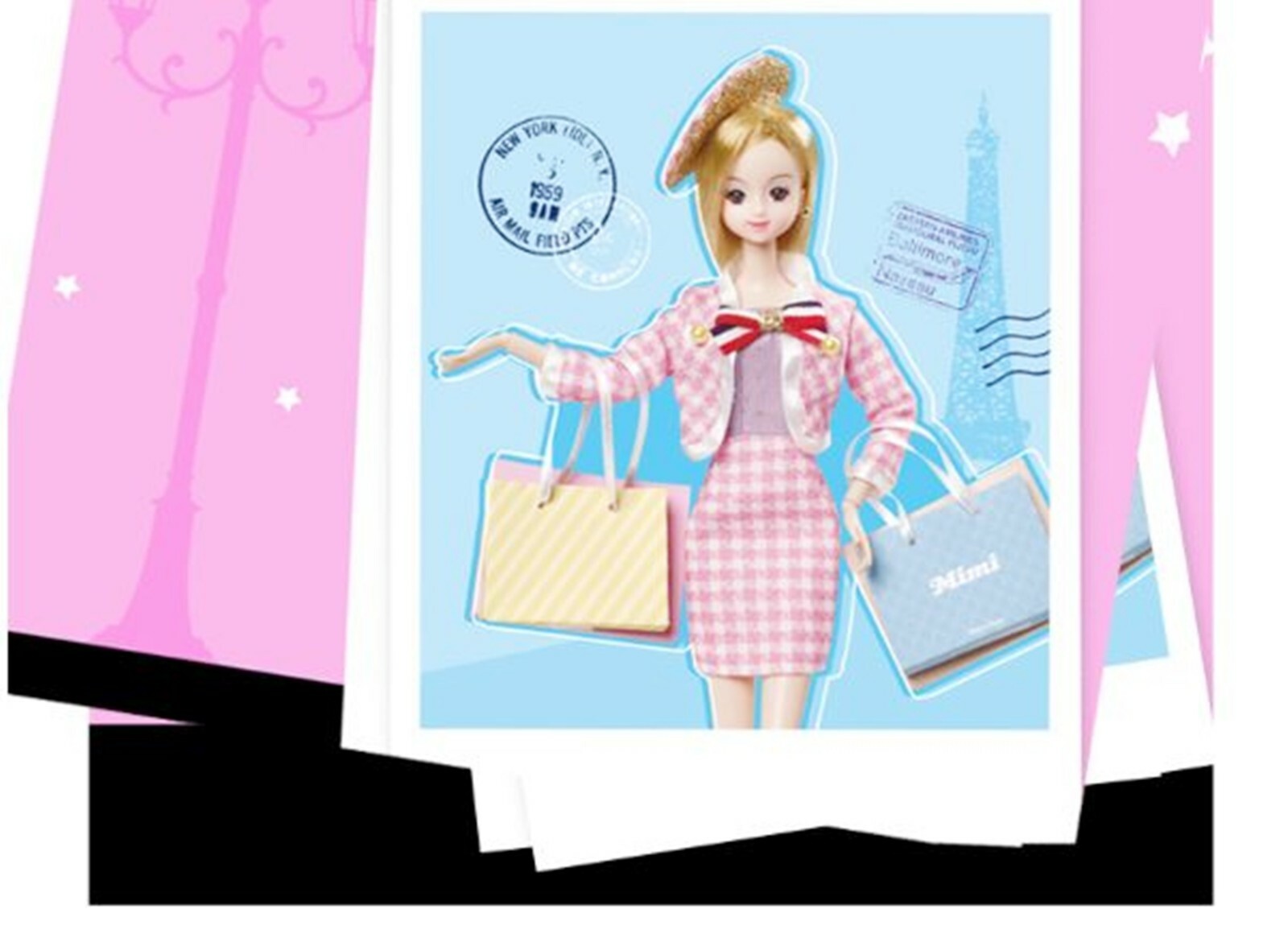 Mimiworld Fashion Ball Jointed Mimi-shopping Shot Korea Barbie Doll ...