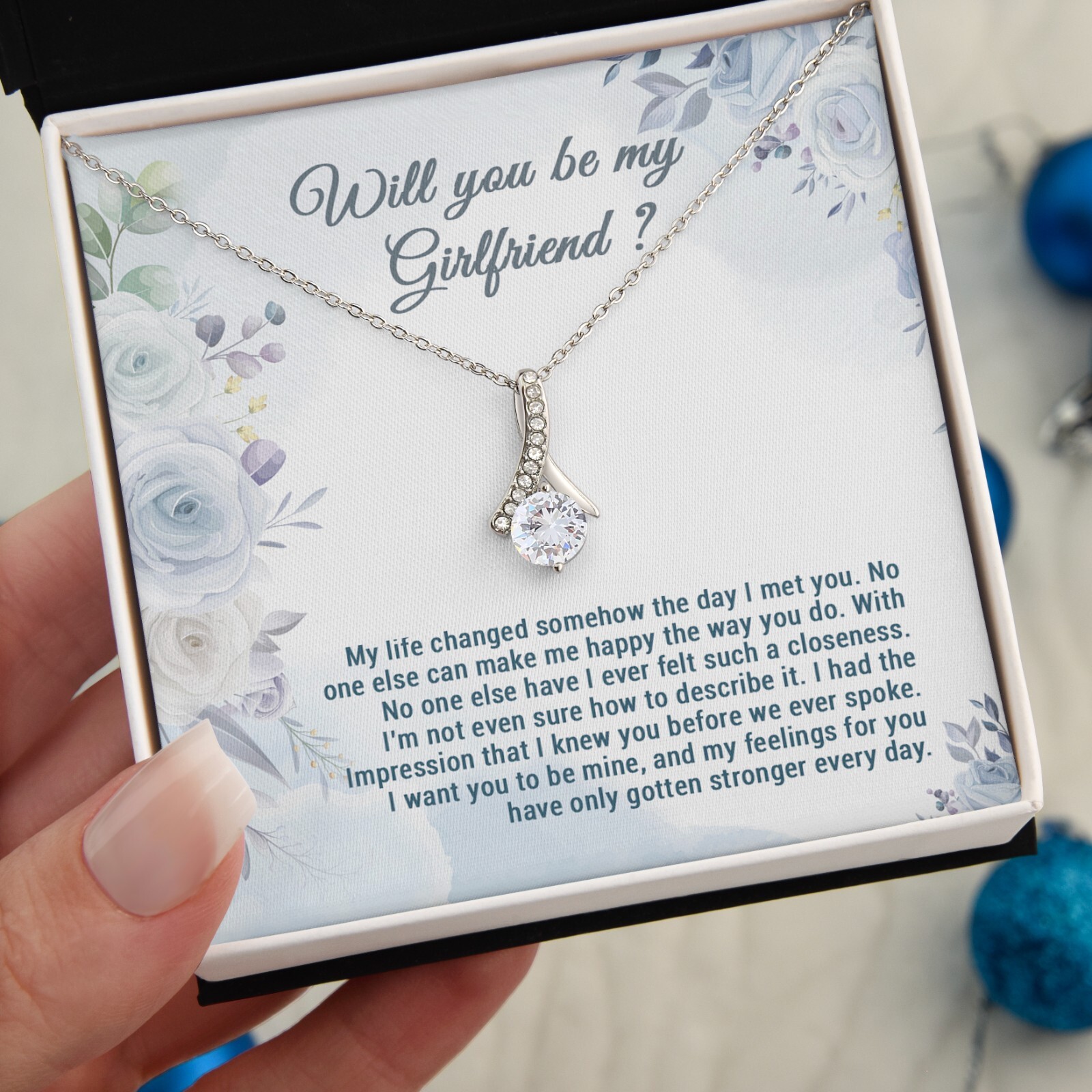 Be My Girlfriend Proposal, Will You Be My Girlfriend Gift, Future ...