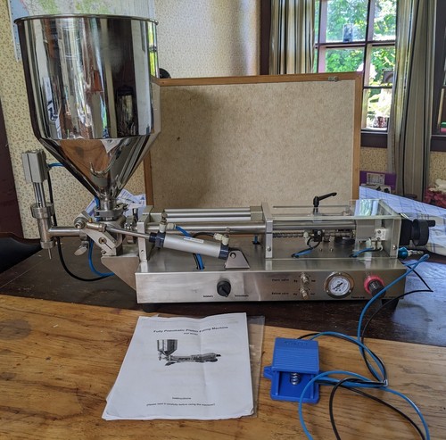 Cleveland Fully Pneumatic Piston Filling Machine Model SGP-60 | eBay