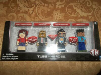 TUBE HEROES DELUXE GAMING PACK * 4 TOYS * NEW IN BOX | eBay
