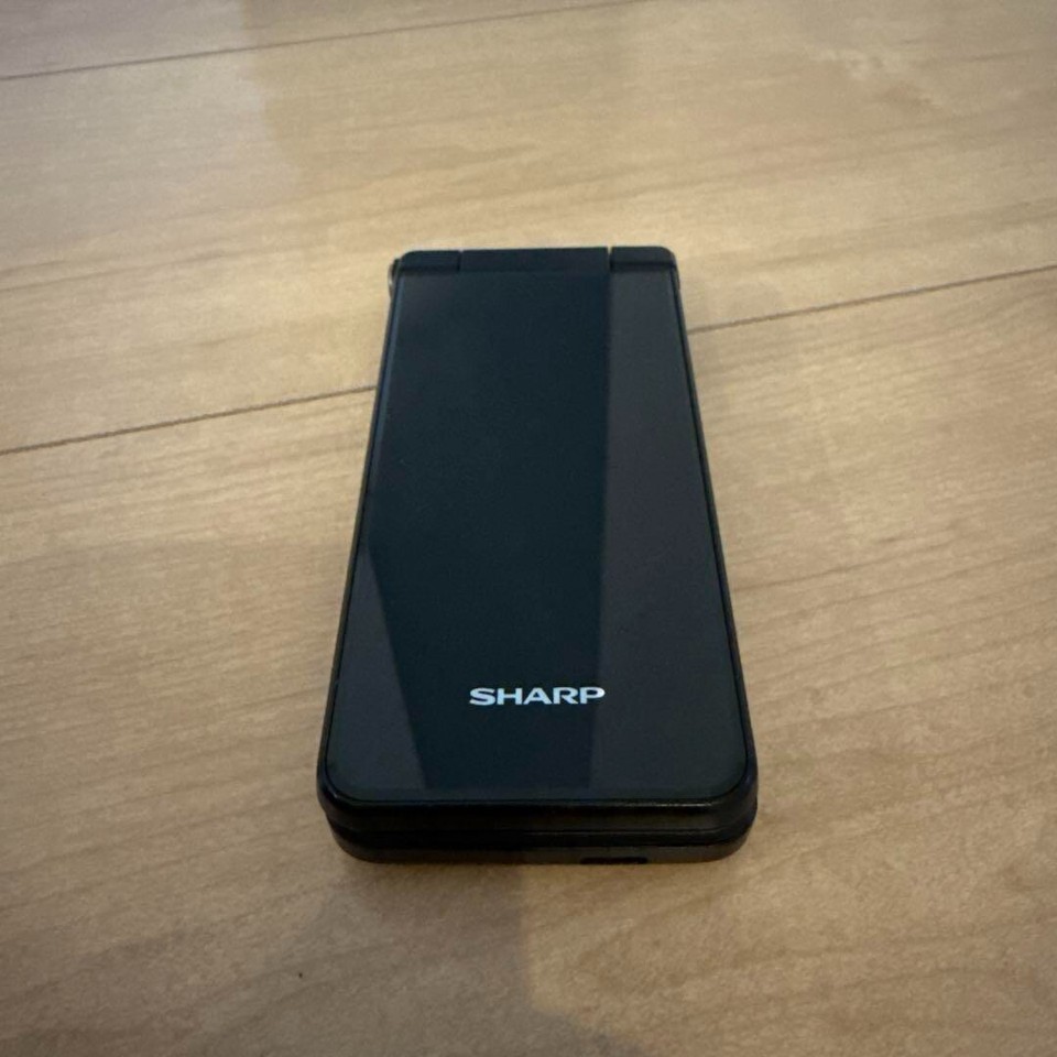 SHARP SH-N01 AQUOS KEITAI ANDROID FLIP PHONE UNLOCKED BLACK SH-01J ...