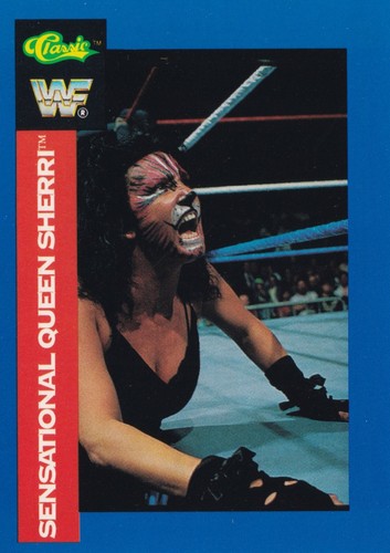 Sensational Queen Sherri 1991 Classic WWF Superstars Card #20 WWE ...