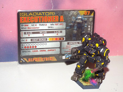BATTLETECH EXECUTIONER MECH [CLAN SMOKE JAGUAR] (CATALYST, PAINTED) | eBay