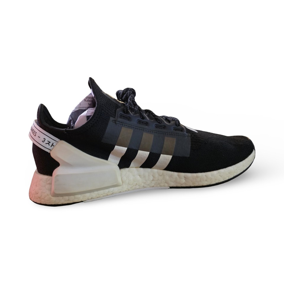 Adidas NMD_R1 V2 Core Black White FV9021 Men's Size 12 Boost Running ...