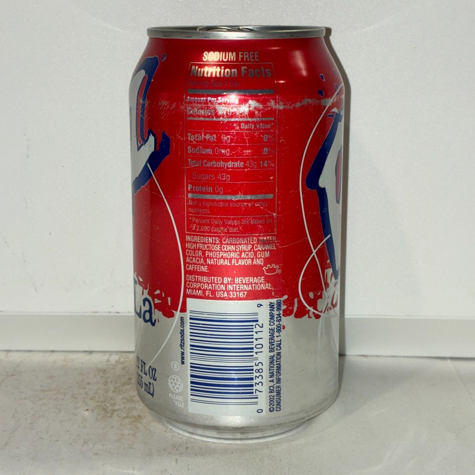 Ritz Cola soda can | eBay