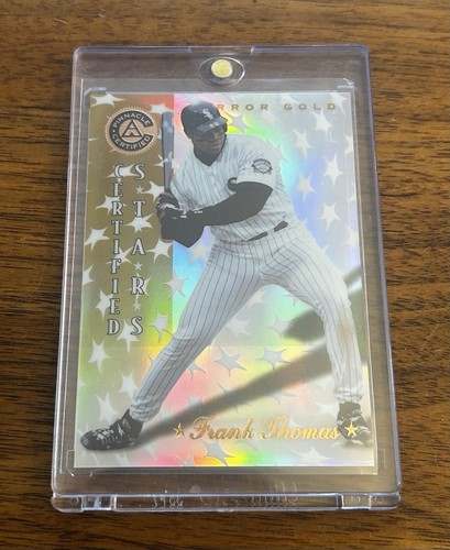 1997 Pinnacle Certified Stars #148 Frank Thomas Mirror Gold RARE 1: ...
