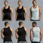 3 6 12 Pack Men Tank Top 100% Cotton A-Shirt Wife Beater Ribbed ...