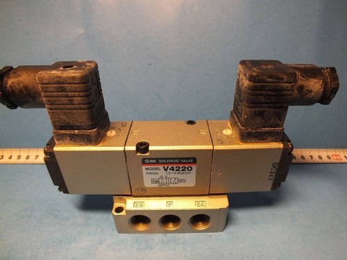 SMC V4220 3/8" DC24V | eBay