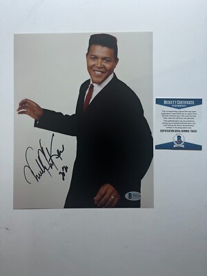 Chubby Checker Rare! autographed signed classic Twist 8x10 photo ...
