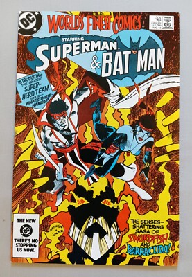 WORLD'S FINEST COMICS #306, SUPERMAN, BATMAN, DC COMICS, COPPER AGE, FN ...