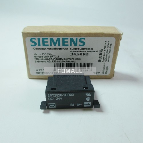 1Pcs New For SIEMENS Overvoltage suppressor DC24V 3RT2926-1ER00 | eBay