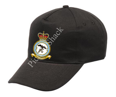 RAF 29 SQUADRON CREST PRINTED ON A BASEBALL CAP. ONE SIZE WITH ...