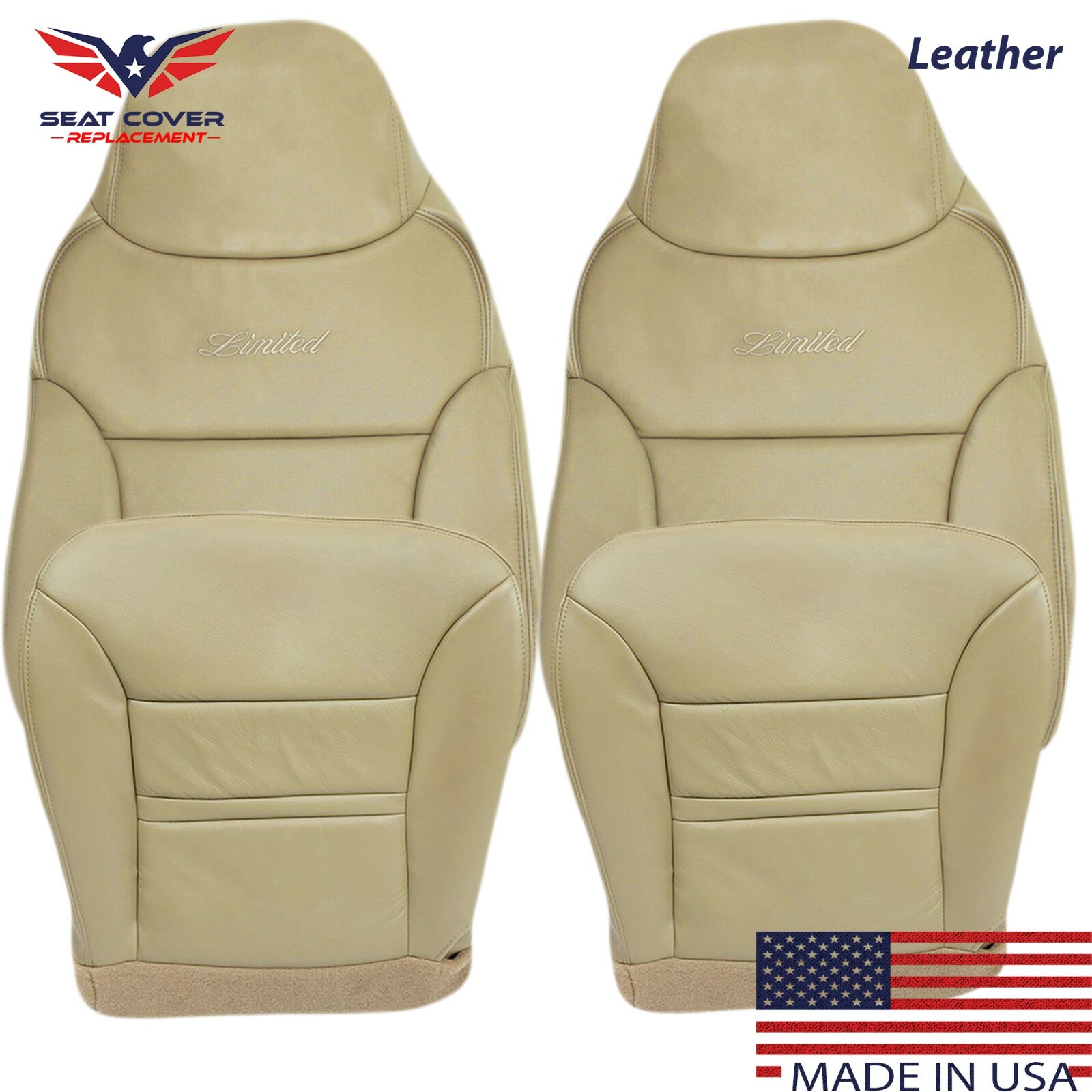 2000 2001 Ford Excursion Limited XLT Leather Seat Covers Replacement in ...